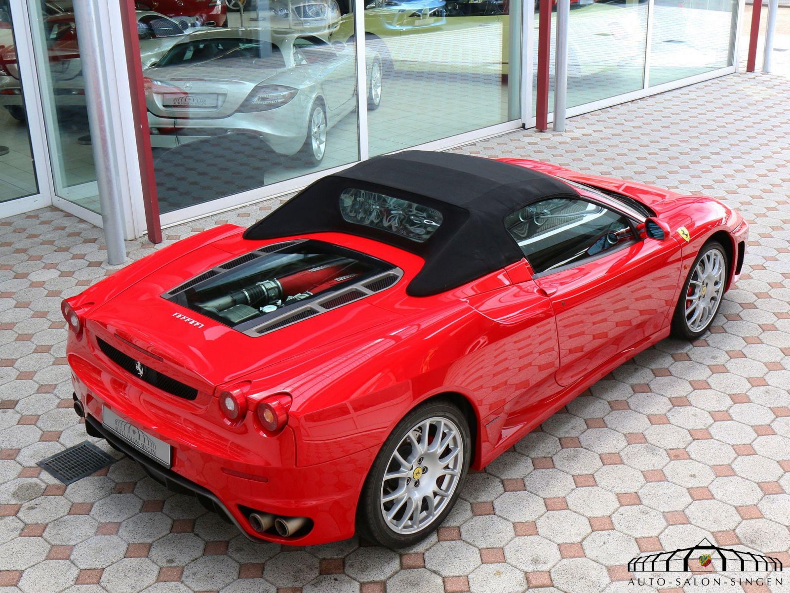 Ferrari F430 White Convertible